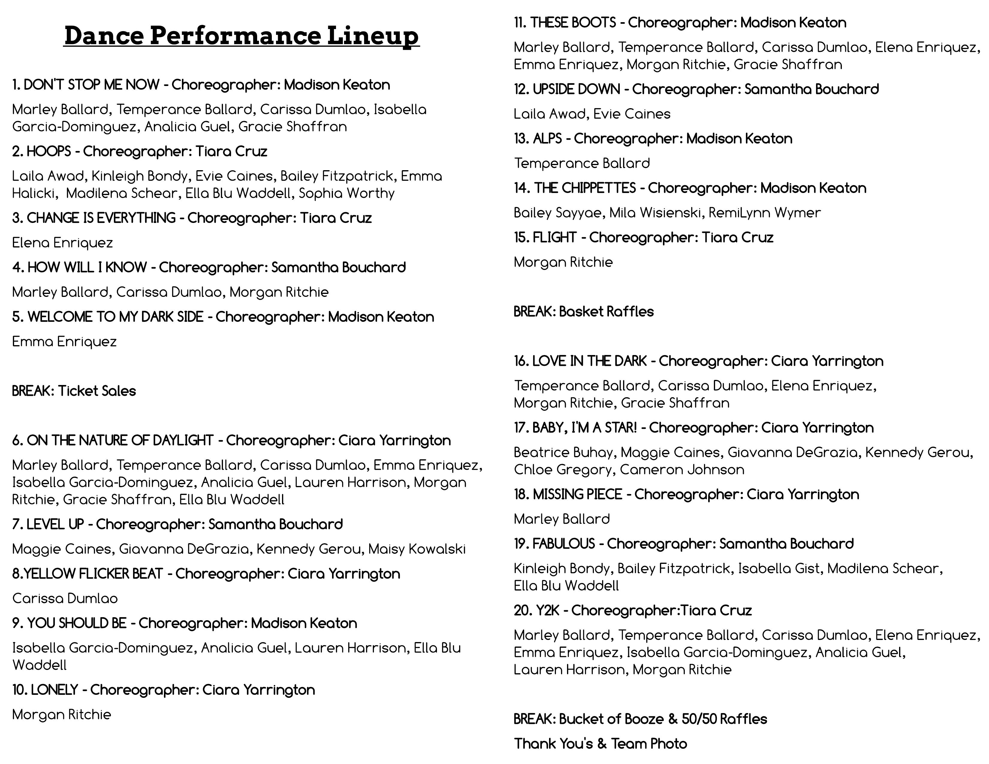 Winter Showcase 2026 – Dance Avenue